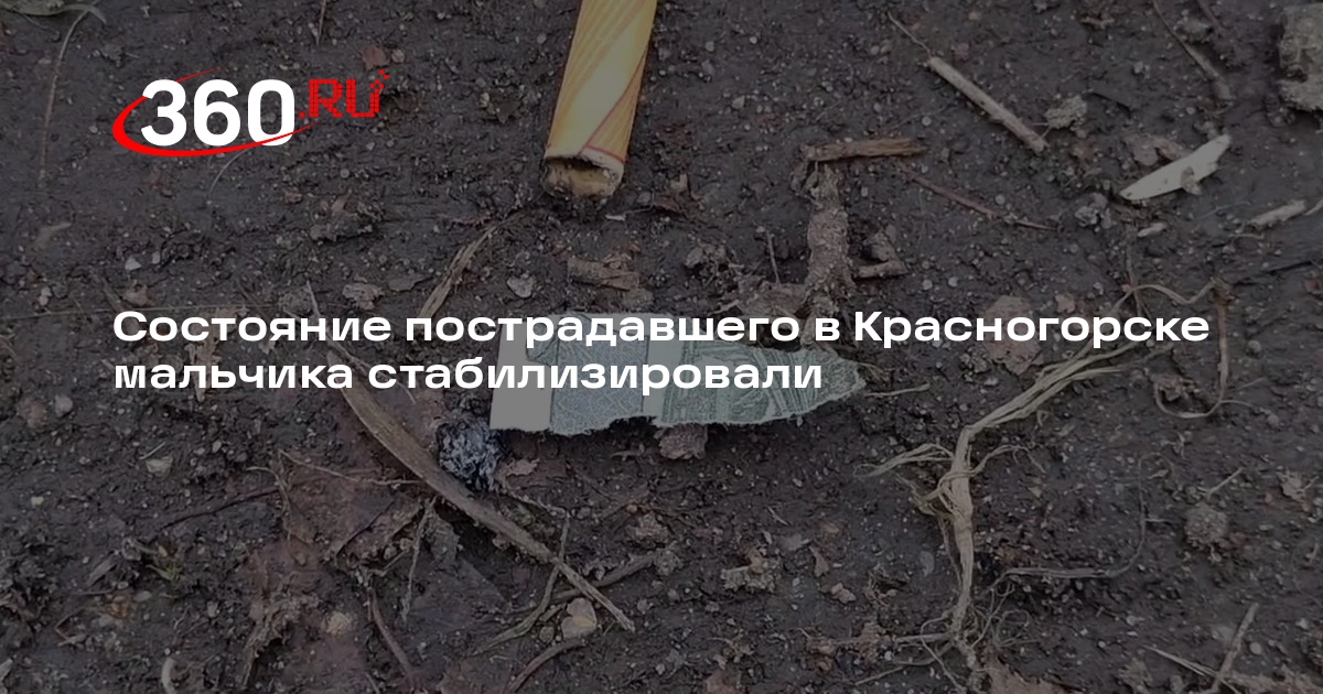 Состояние пострадавшего в Красногорске мальчика стабилизировали | 360.ru